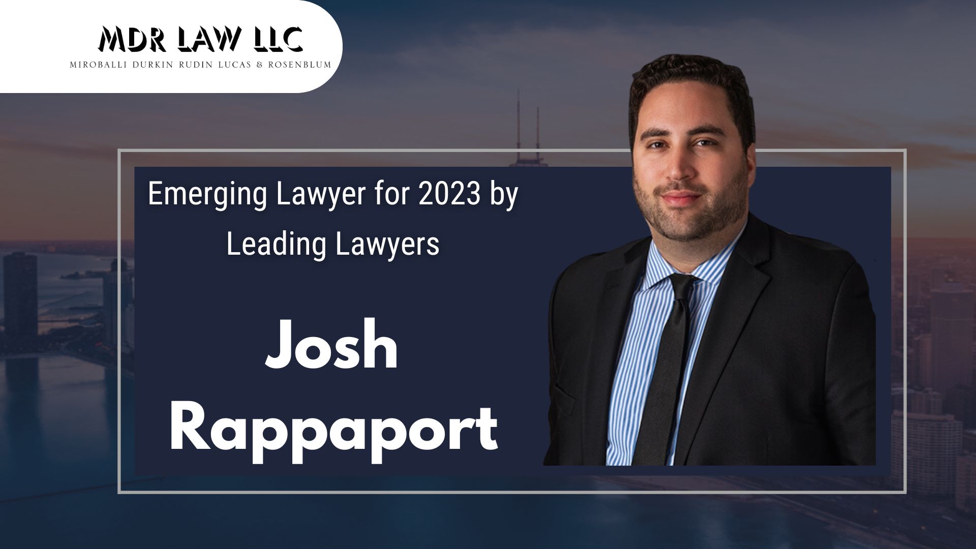 Emerging Lawyer for 2023 | MDR LAW LLC